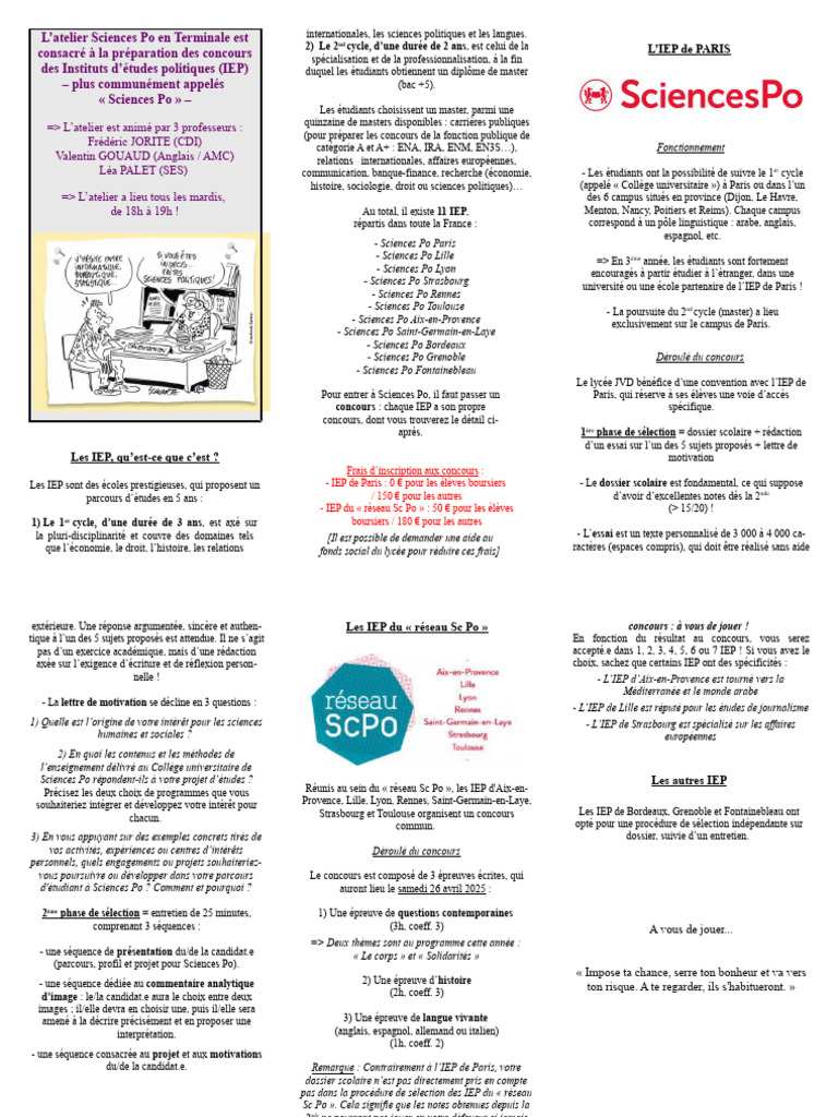 Flyer IEP - Term - 2425 | PDF