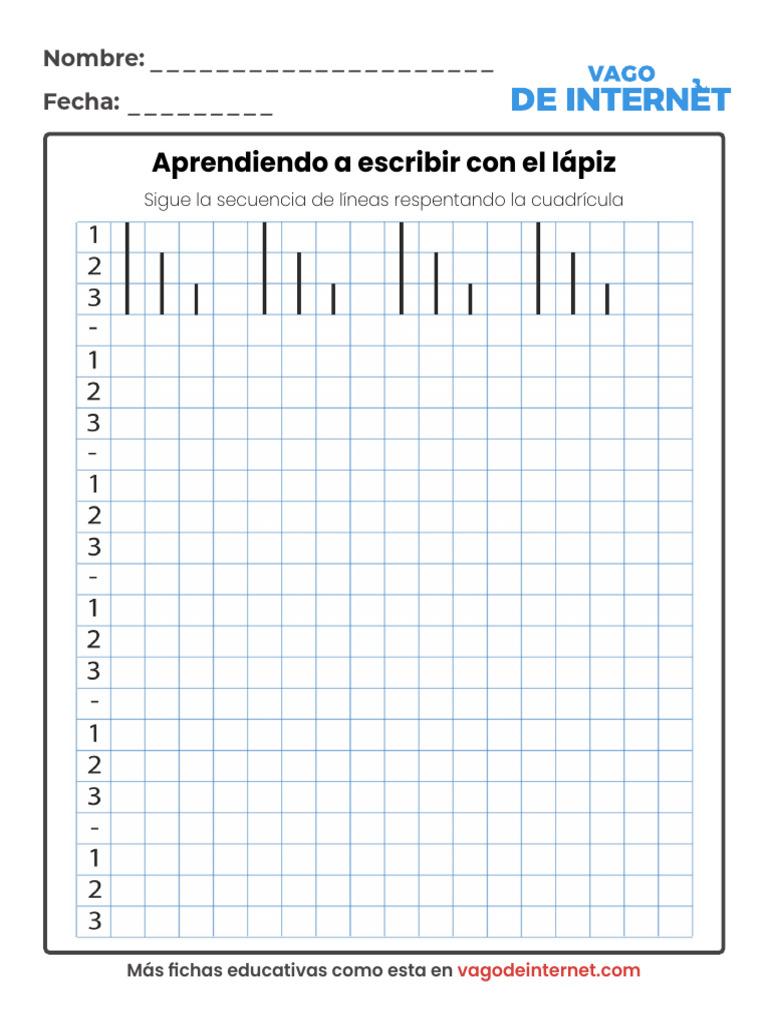 Aprendiendo A Escribir Con Lápiz | PDF