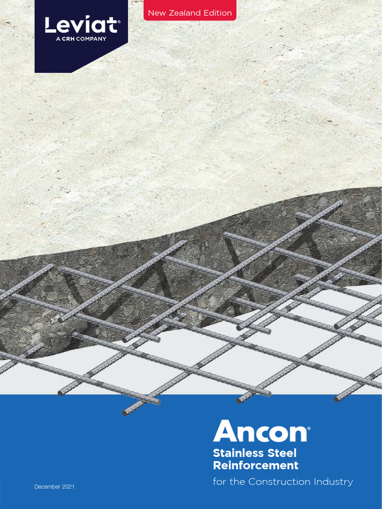 Ancon Stainless Steel Reinforcement NZ Edition | PDF
