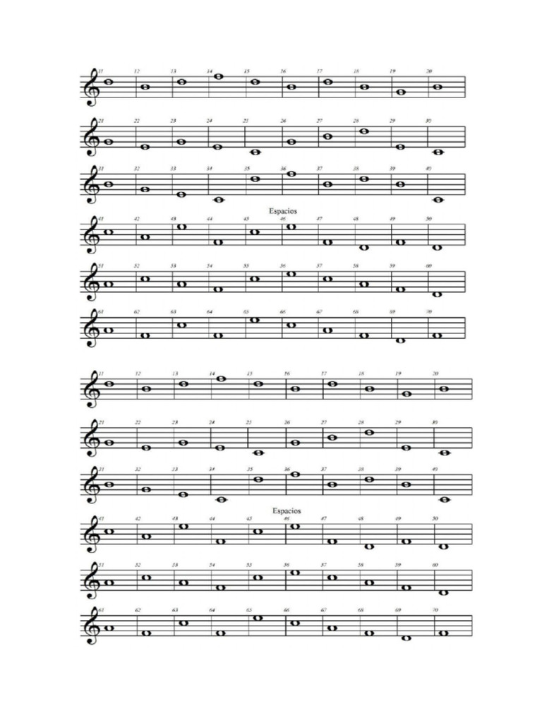 Ejerci Pentagrama | PDF