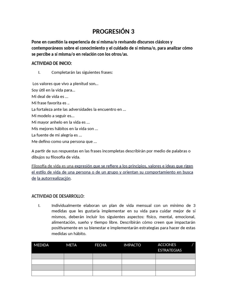 Progresi-N 3 | PDF