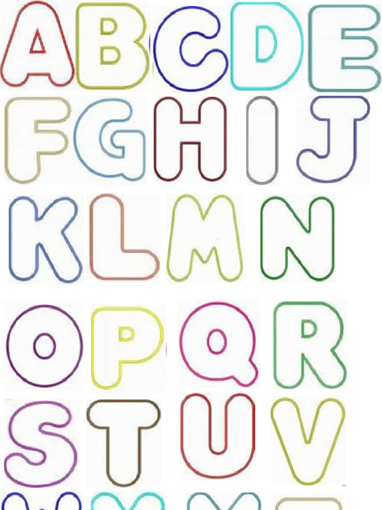 ABECEDARIO LETRAS | PDF