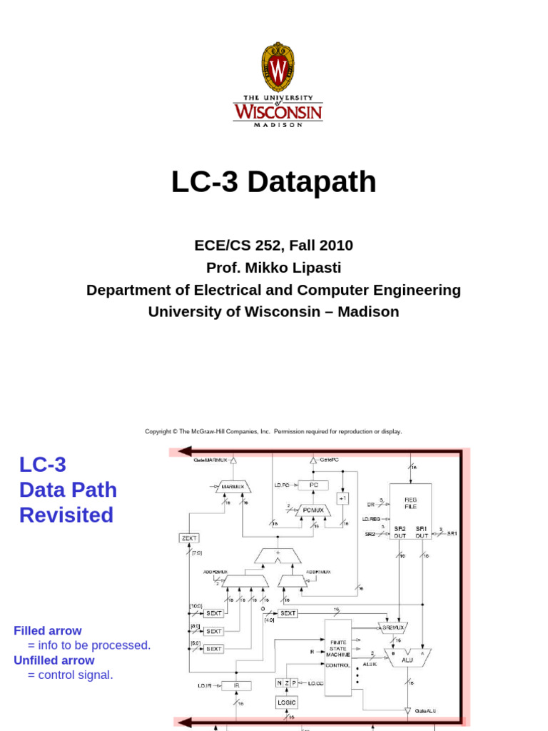Ch05 Online 02 Lc3 Data Path | PDF