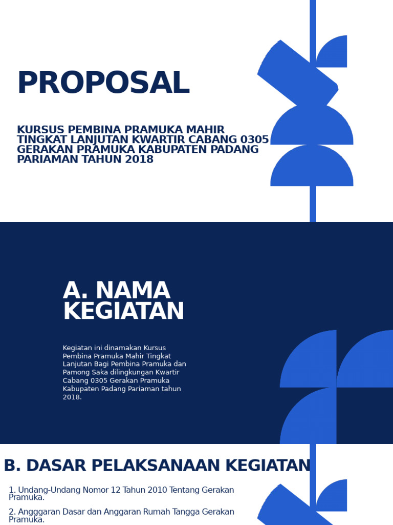 PROPOSAL - Presentasi | PDF