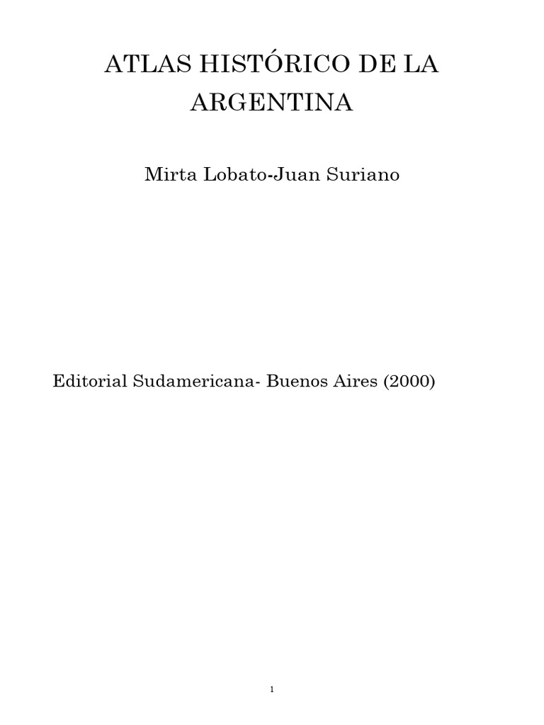 Atlas Lobato Suriano 1930 1943 | PDF