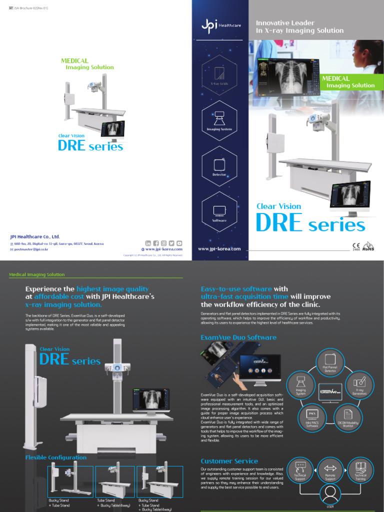 (JSA-Brochure-02) Clear Vision DRE Series (ENG) - Rev.01 | PDF