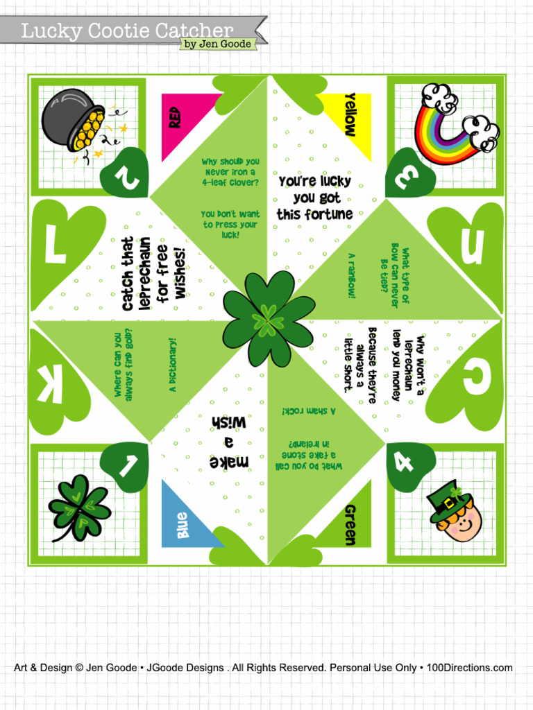 Cookie Catcher by Jen Goode | PDF
