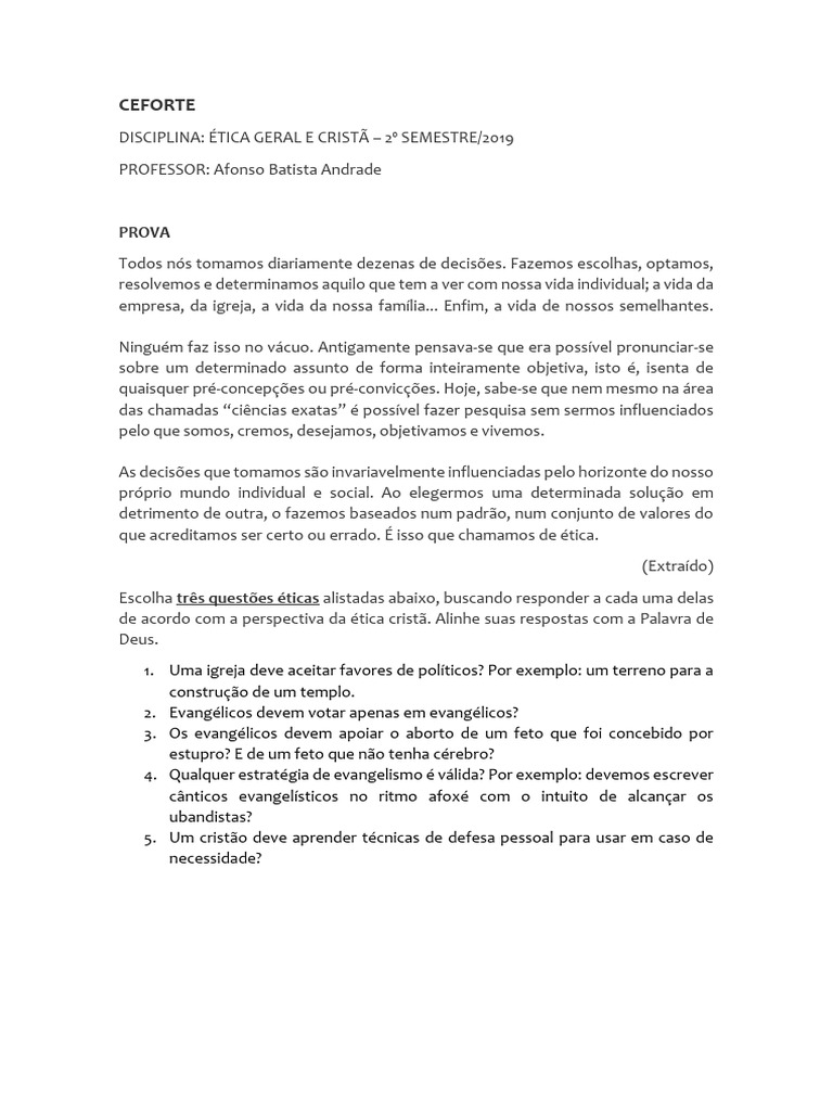 CEFORTE | PDF