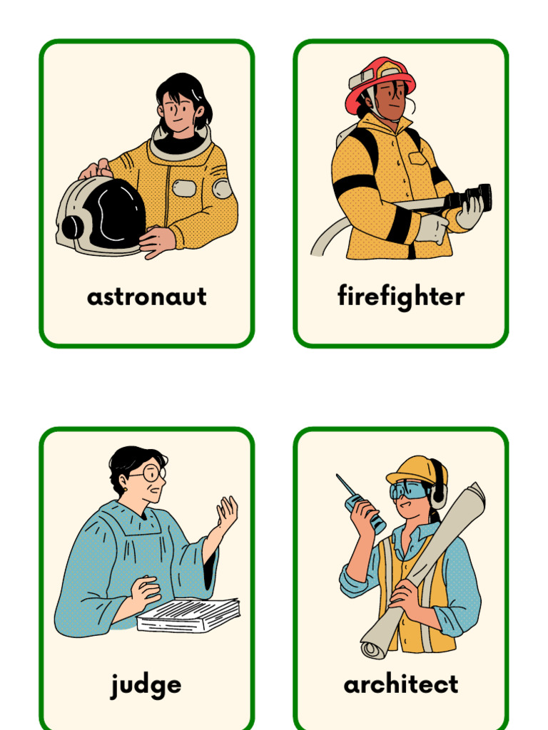 Occupations Flashcards | PDF