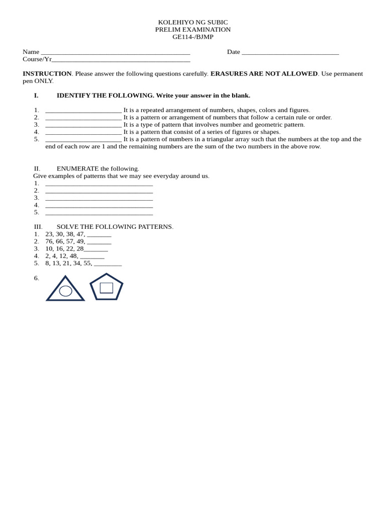 Ge114 Prelim2 | PDF | Career & Growth | Language Arts & Discipline