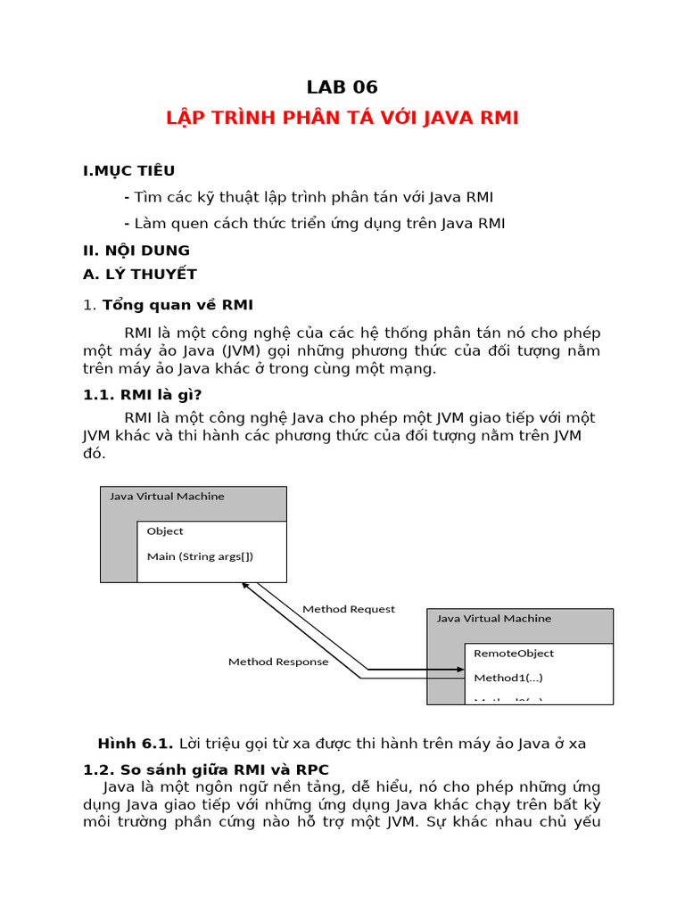 Lab06 RMI | PDF