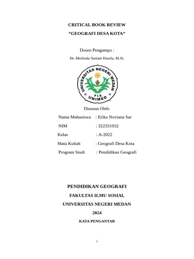 CBR GDK Erika Noviana Sari | PDF