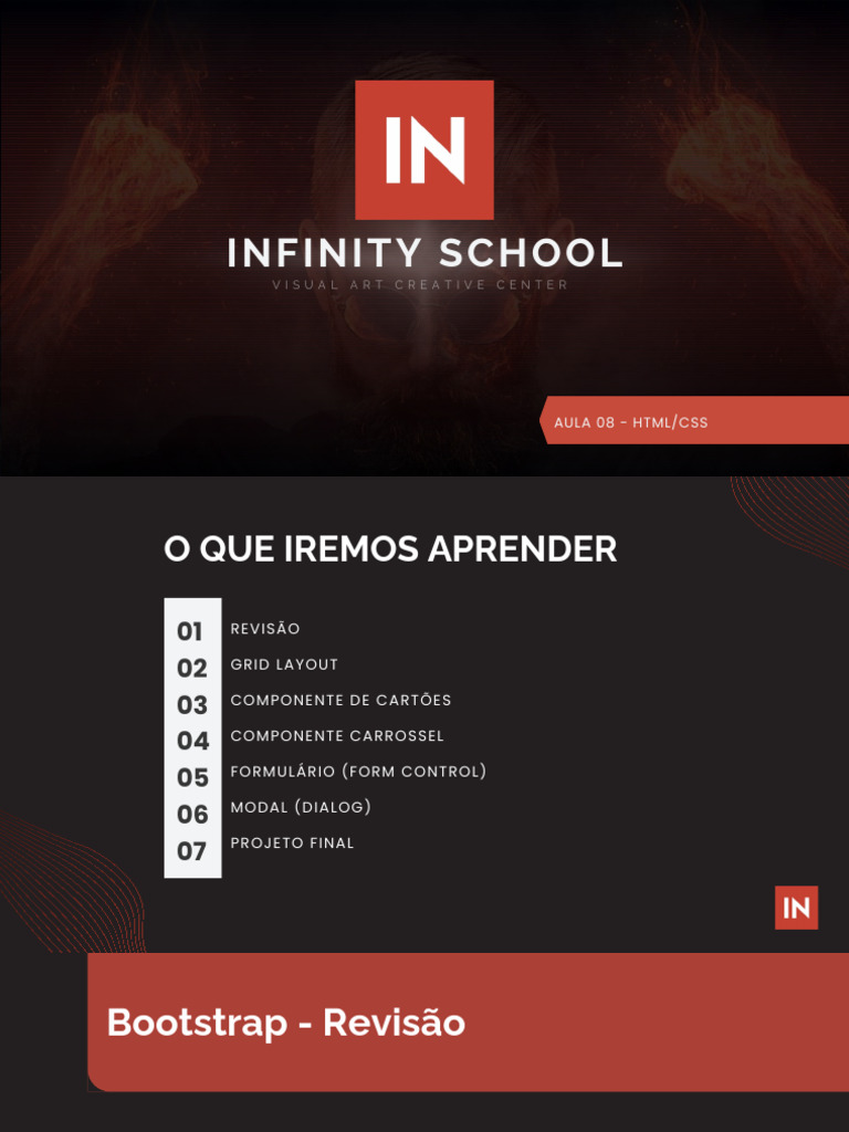 Aula 08 _ Bootstrap II _ Projeto Final | PDF