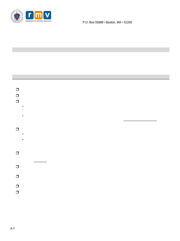 RDT101 - Class D and M Road Test Information Sheet - 0522 | PDF ...