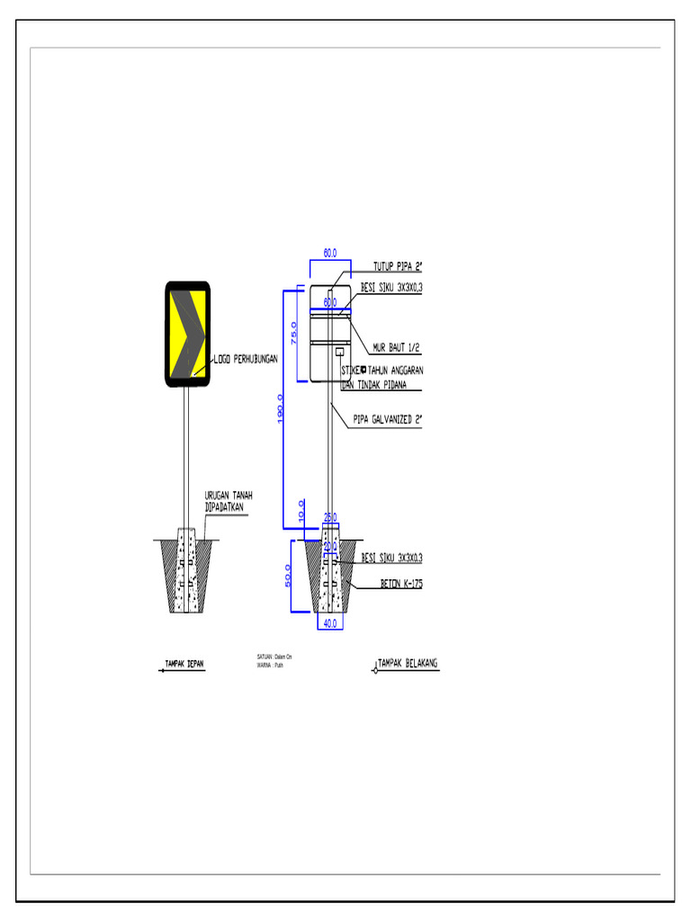 Gamtek Rambu Chevron Rev | PDF