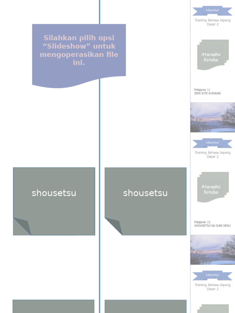 Atarashii Kotoba Pel 13 - Rev 01 | PDF