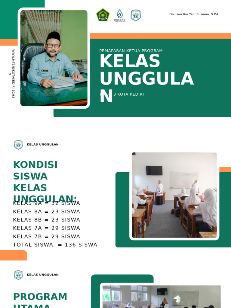 Presentasi Kelas Unggulan 2024 | PDF