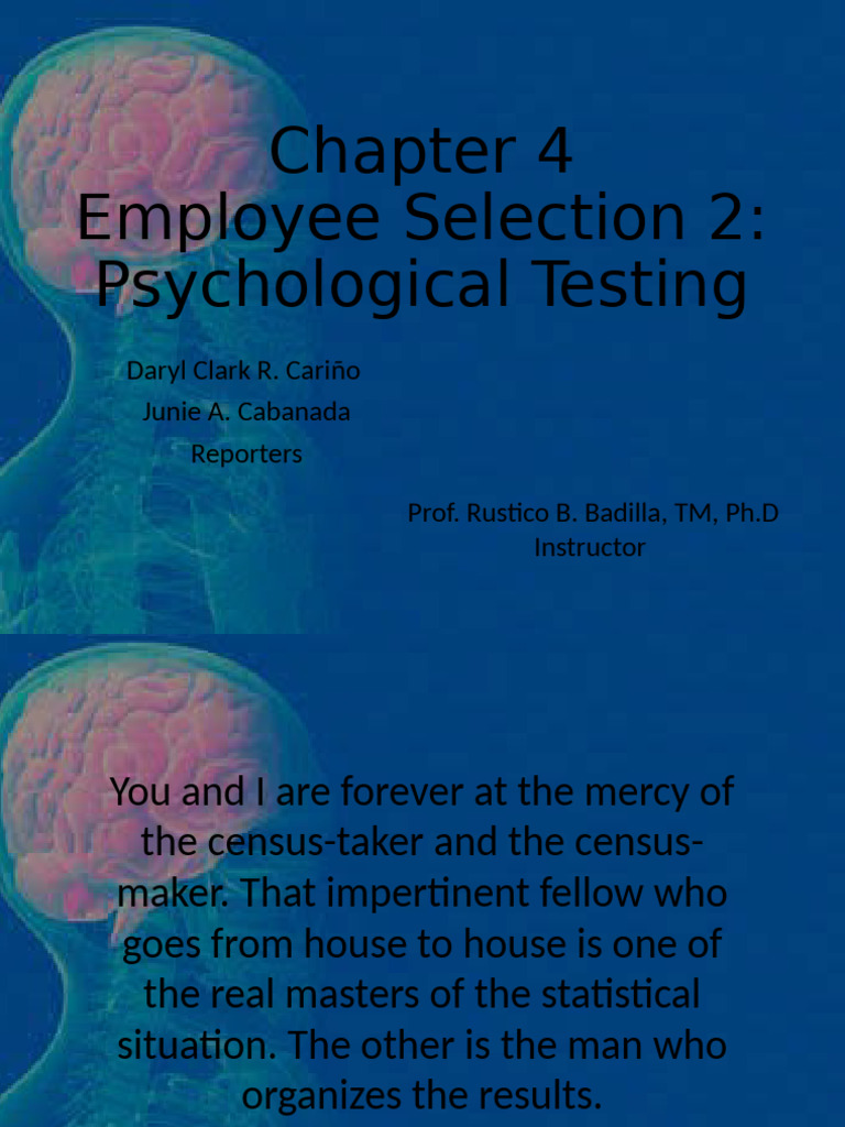 Chapter 4 Psychology | PDF