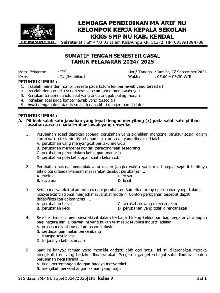 9 - Ips - Asts 1 | PDF