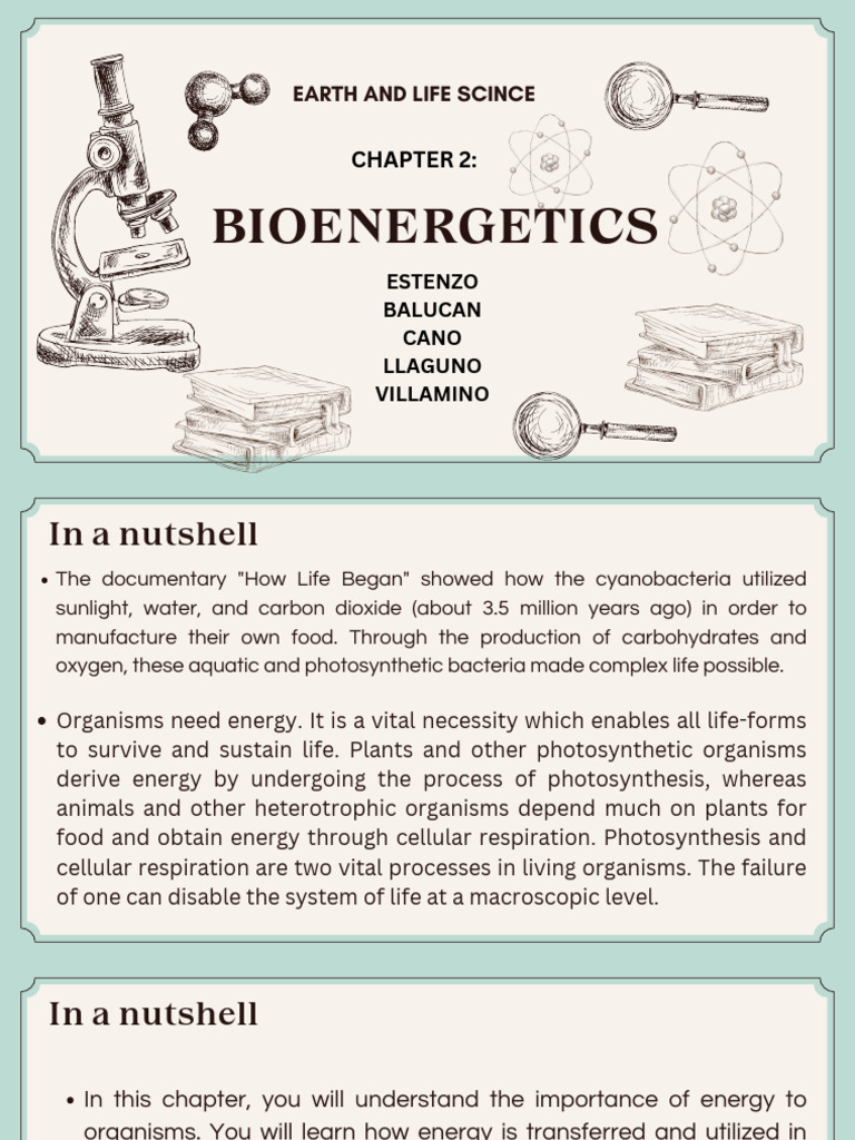 Cream and Green Illustrative Science Project Presentation | PDF