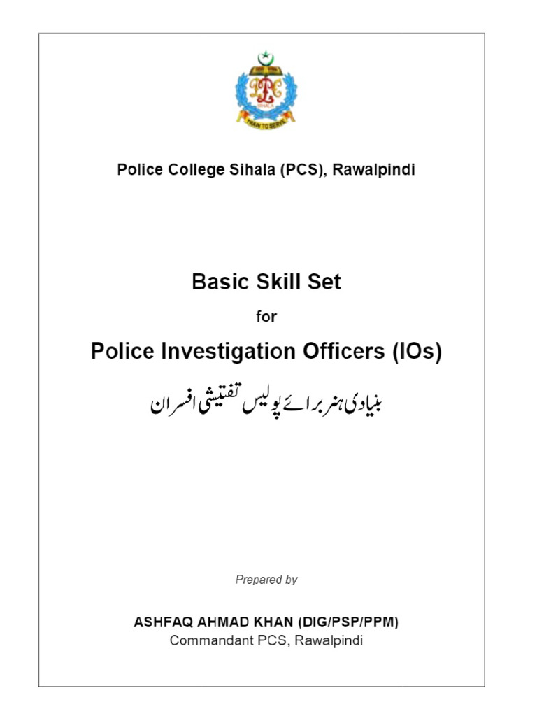 Basic Investigation Skills | PDF