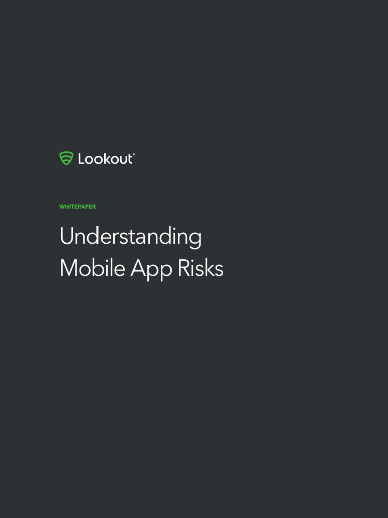 Lookout App Risks WP Us | PDF
