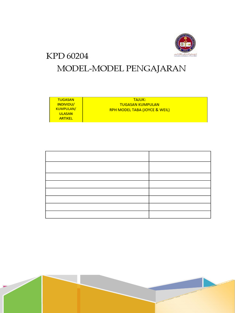 RPH Model Taba | PDF