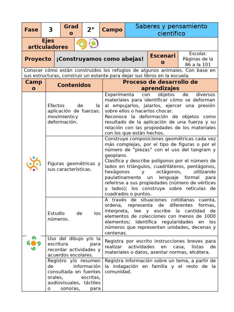 P2 Construyamos Como Abejas | PDF