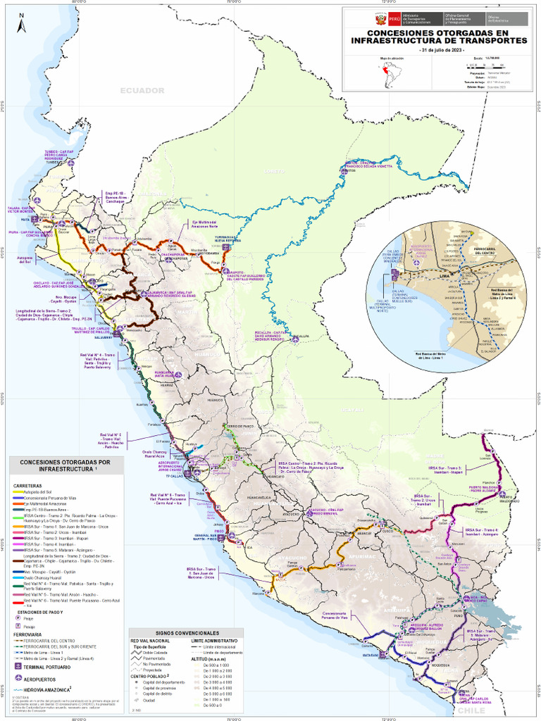 5137608 Anexo 1 Mapa de Concesiones Otorgadas en Infraestructura de ...