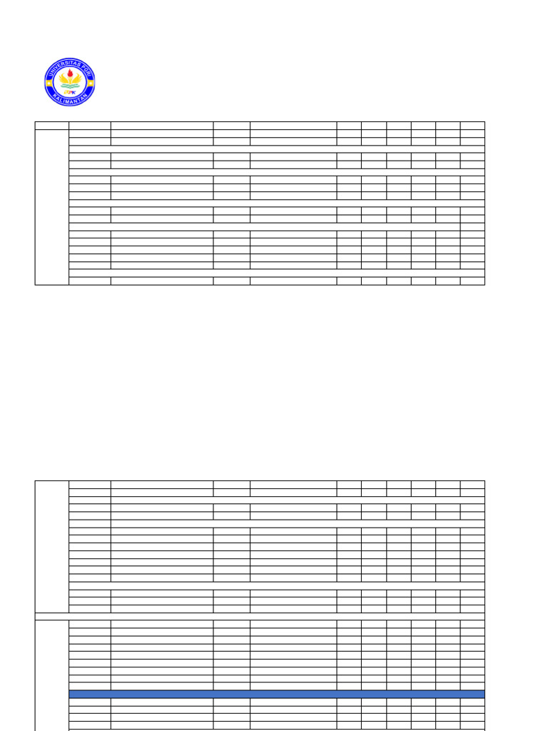 FIX _ JADWAL REG _ SEMESTER GANJIL 2024-2025 | PDF FIX _ JADWAL REG _ SEMESTER GANJIL 2024-2025 | PDF