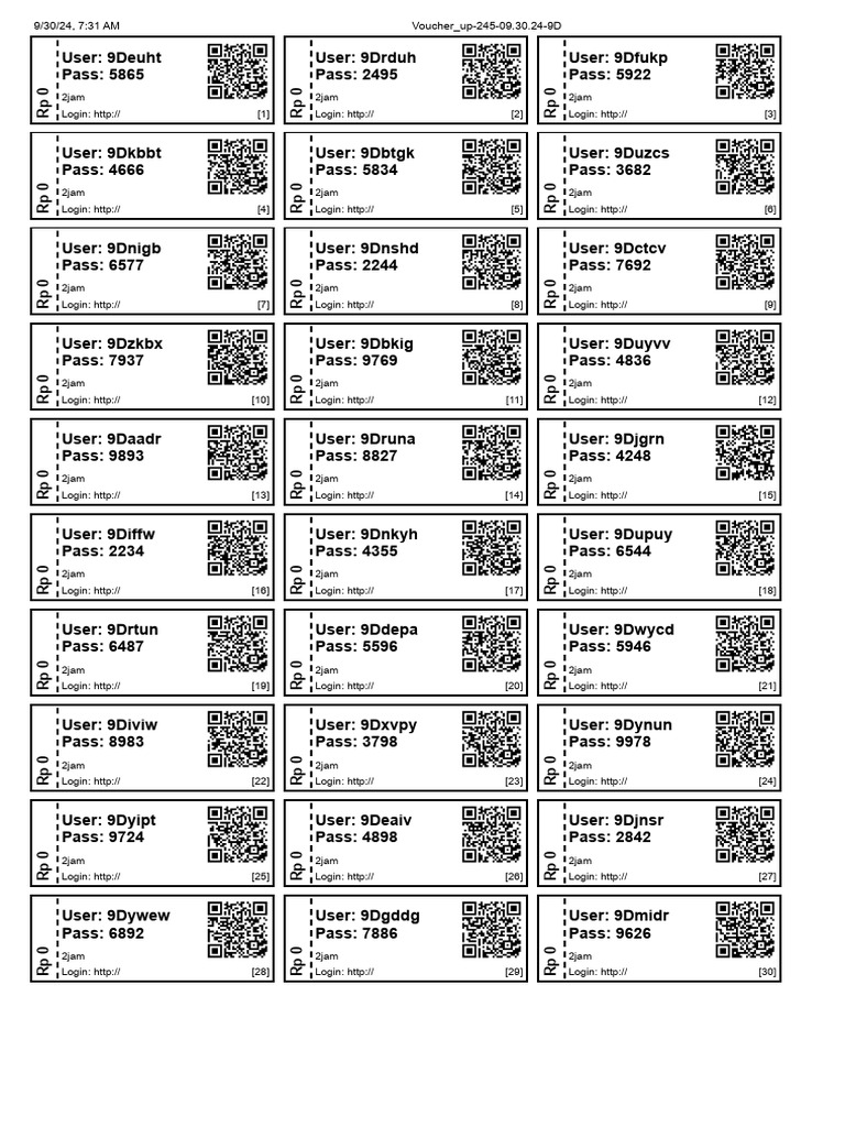 Voucher - Up 245 09.30.24 9D | PDF