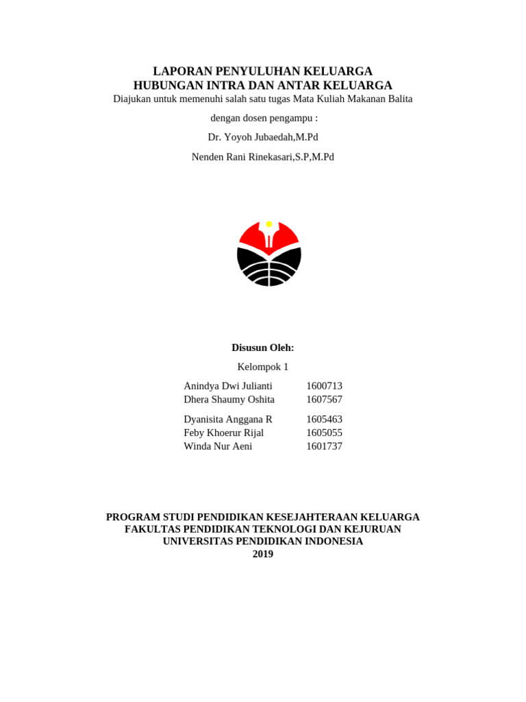 LAPORAN PENYULUHAN KEL 1 | PDF