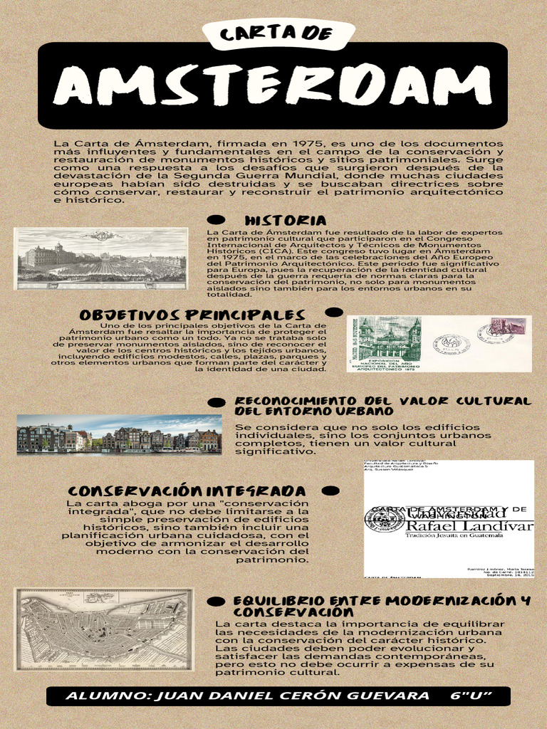 CARTA DE AMSTERDAM | PDF