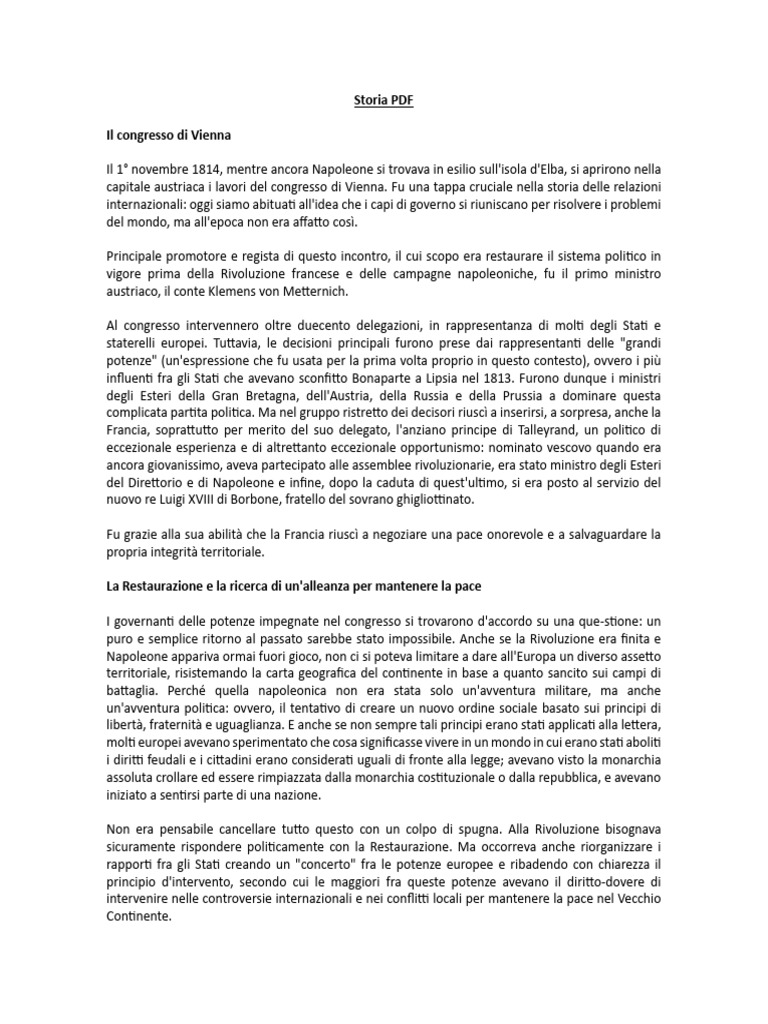 Storia PDF | PDF