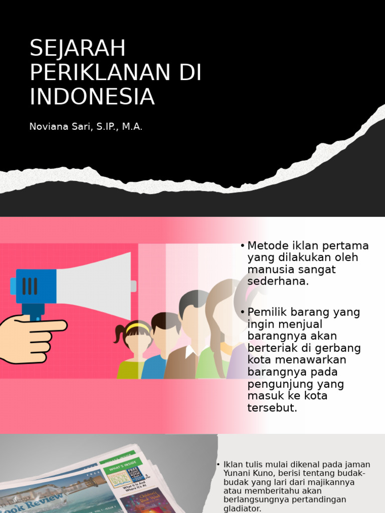 1 - Sejarah Periklanan | PDF