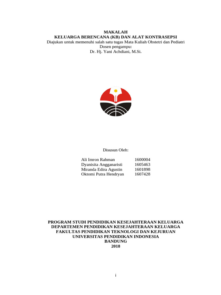 Makalah KB Kelompok 8 | PDF