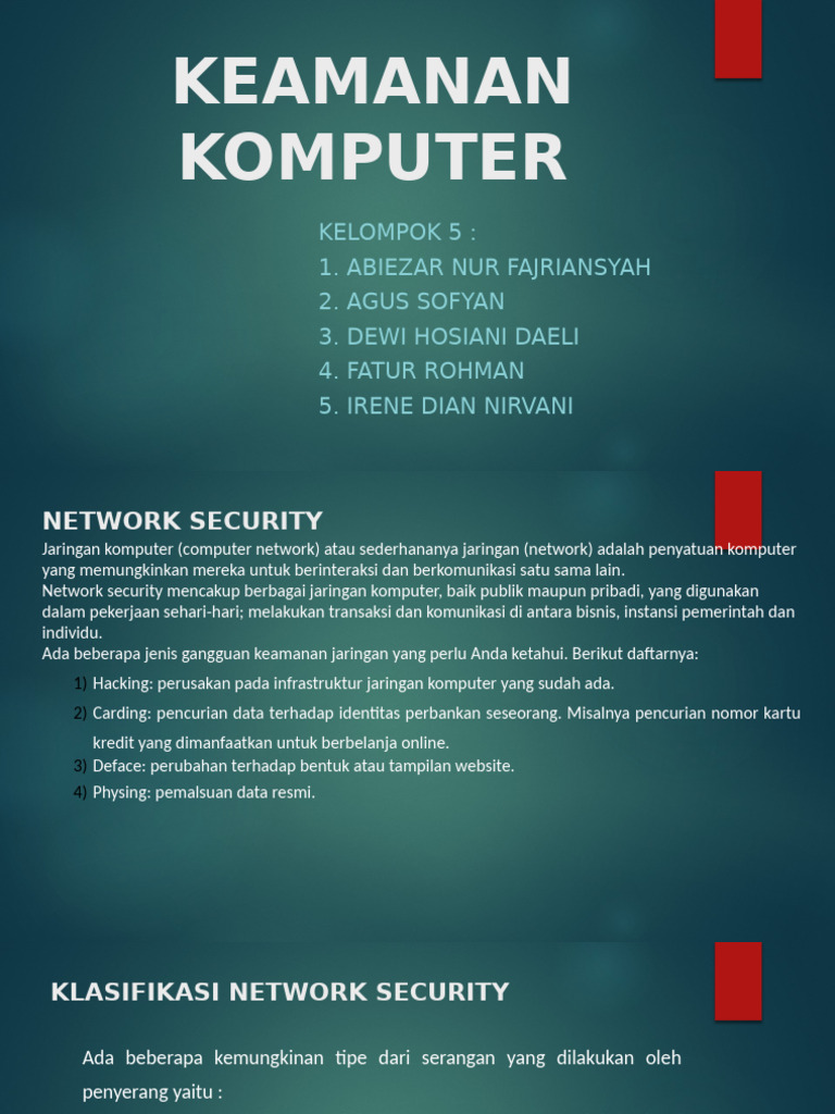 Keamanan Komputer | PDF