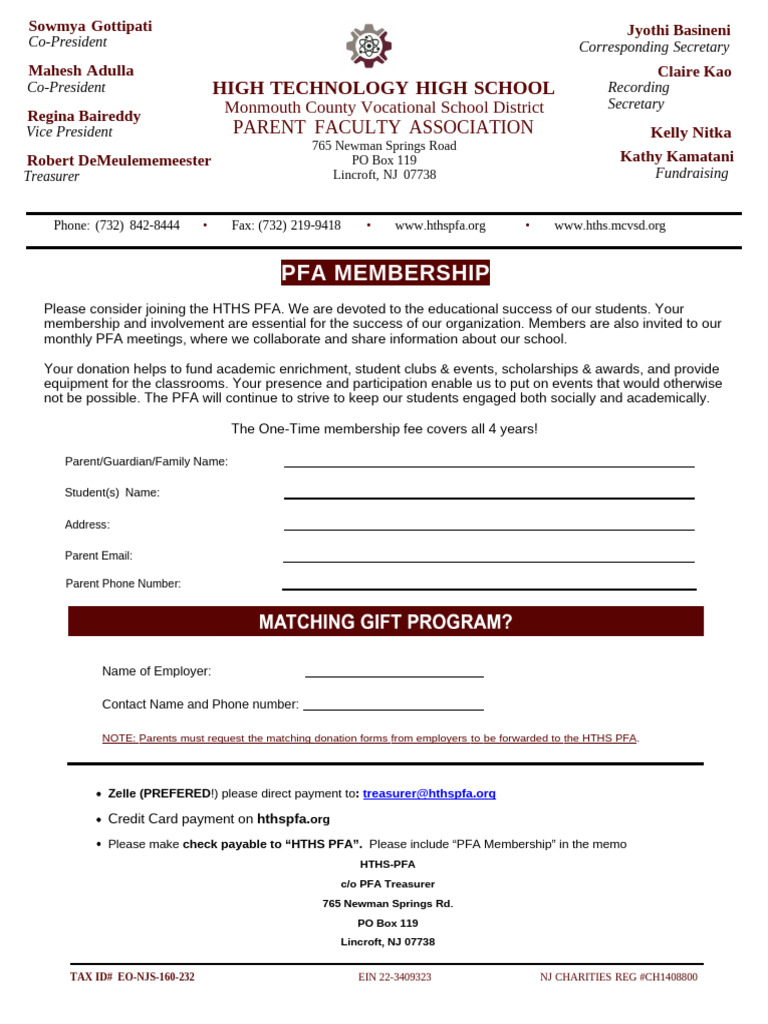 Membership v2 2024-45 | PDF