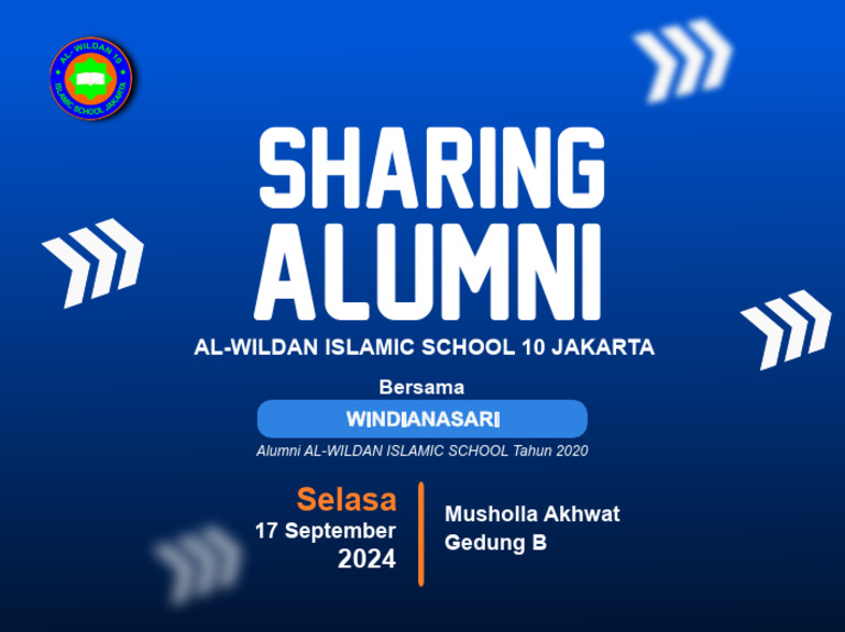 Banner Sharing Alumni Akhwat | PDF