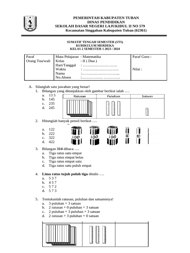 STS MTK KLS 2 Dipake | PDF