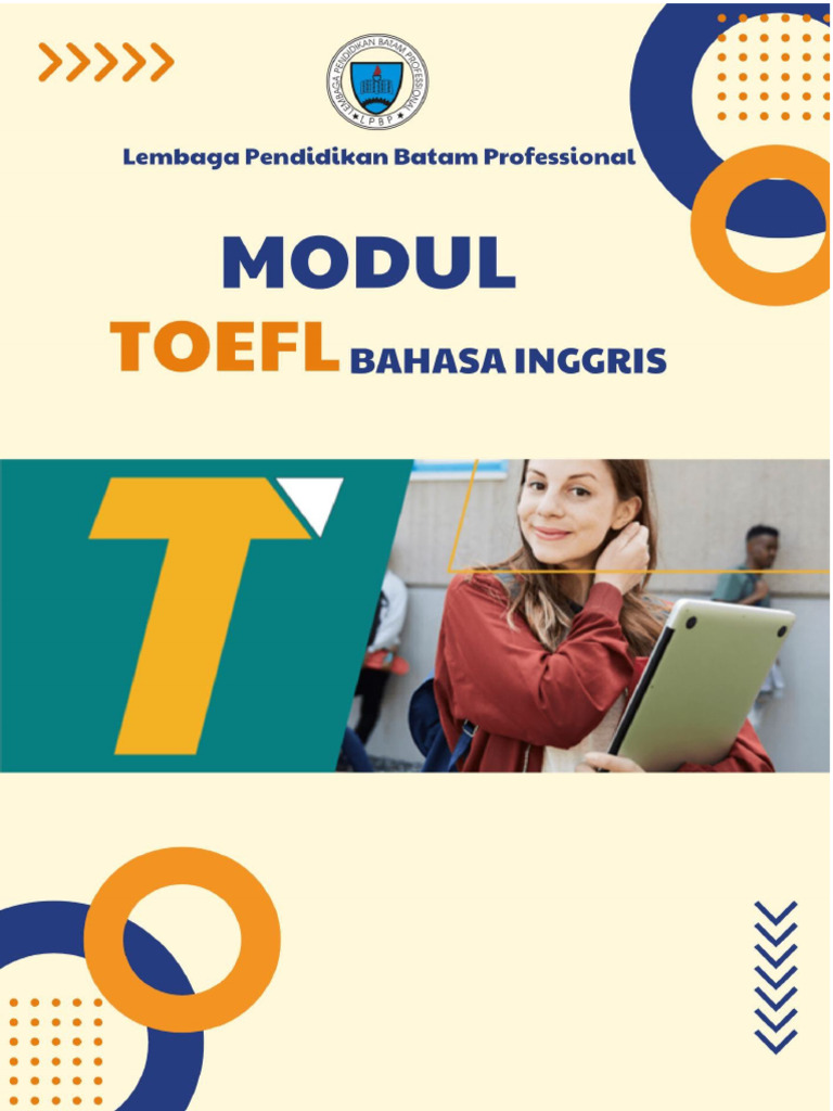Cover Modul Toefl | PDF