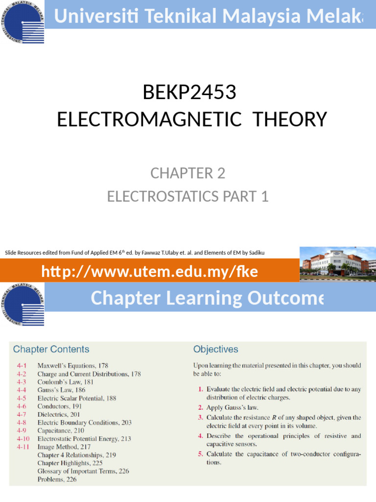 Chapter 3a - Electrostatics Part 1 | PDF