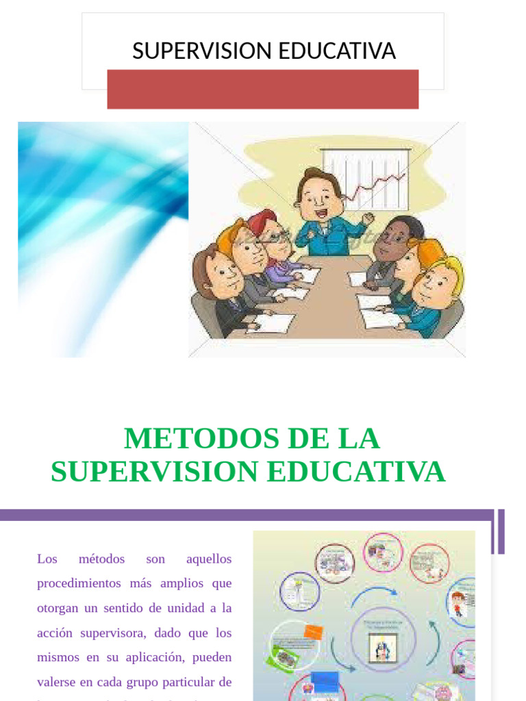 Metodos de La Supervisión Educativa | PDF