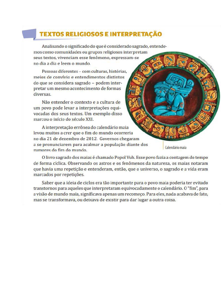 Textos Religiosos e Interpretação | PDF