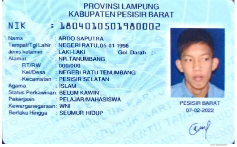KTP Ardo | PDF