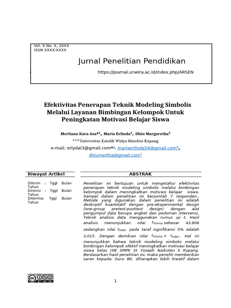 Erlyn Jurnal | PDF | Scientific Method | Methodology