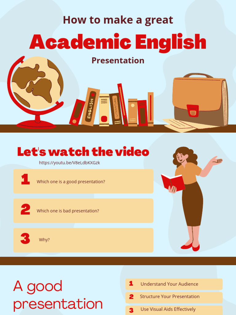 Academic English Presentation | PDF