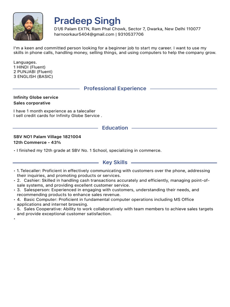 My - Resume 2 | PDF