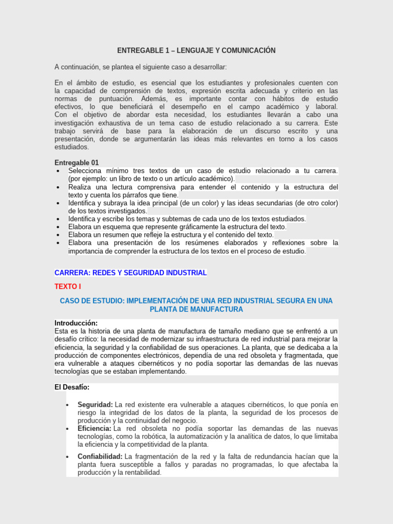 Entregables 2024 Senati | PDF