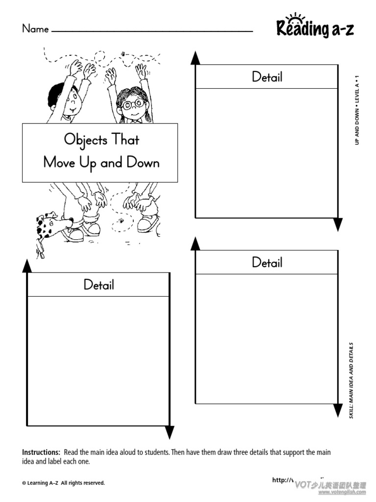 Up and Down - Worksheet | PDF